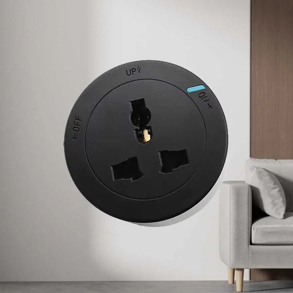 Oswell Wall Track Power Rail Socket Universal Standard Desk Power Track ...