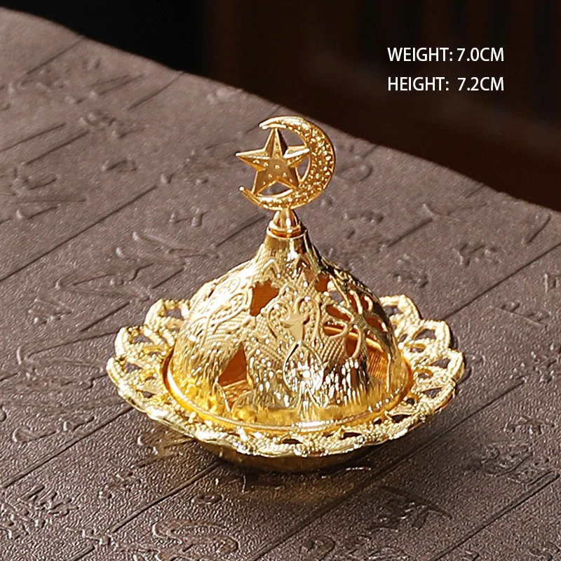 Muslim Censer Religious Use Burner Iron Made Golden Color Muslim Family ...