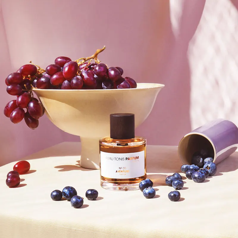 Luxury Heavy Base Glass Perfume Bottle - 50ml Cylinder