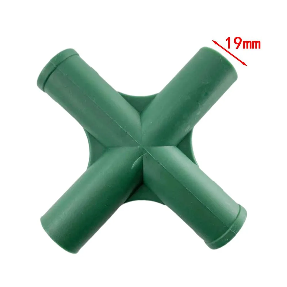 16mm PVC Pipe Elbow Connectors for Greenhouse Frame - Durable 3-Way, 4 ...