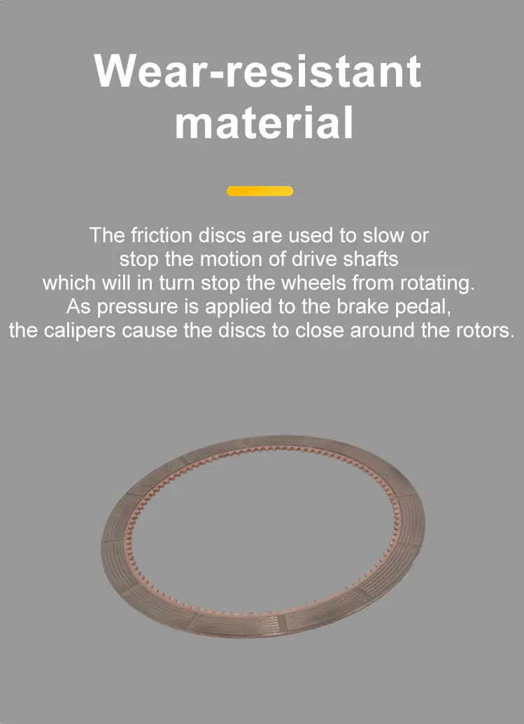 3P5955 Engine Parts Friction Clutch Plate Disc for Excavator 120G 966C