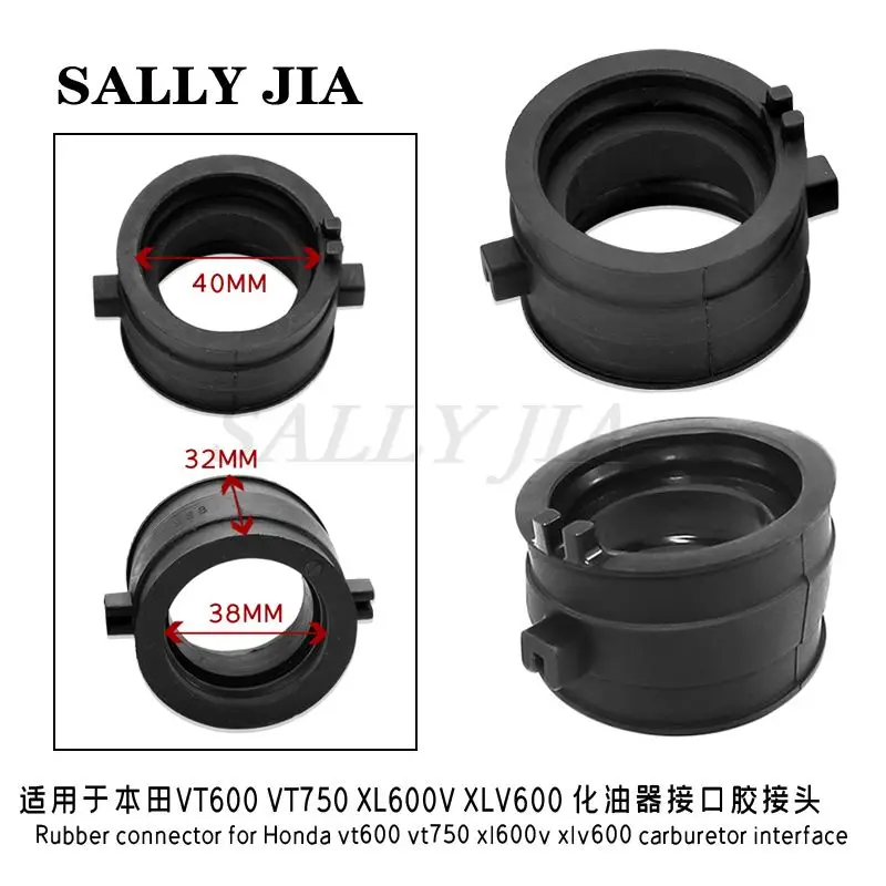 Rubber Connector For Intake Manifold Interface Of Honda Vt600 Vt750 ...