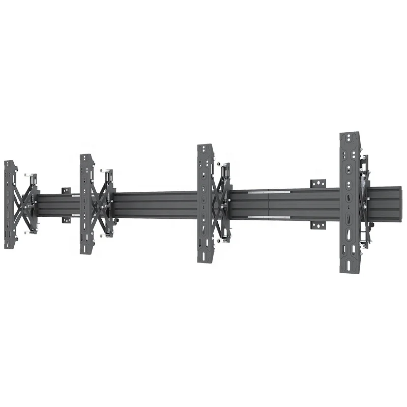 Multi Screens Digital Menu Board Support Tv Videowall Bracket With Push ...