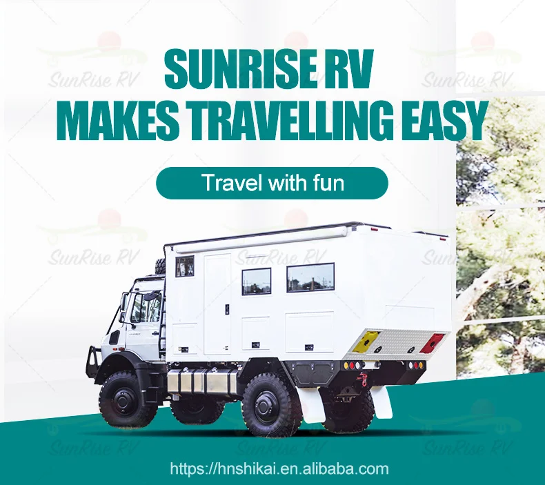 Sunrise RV Factory Demountable Flatbed Truck Camper Pods