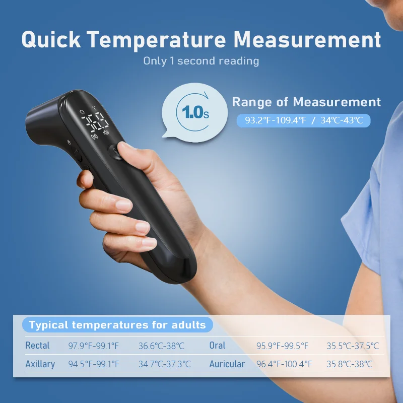 Medical Digital Infrared Thermometer Thermometer Clinical Body ...