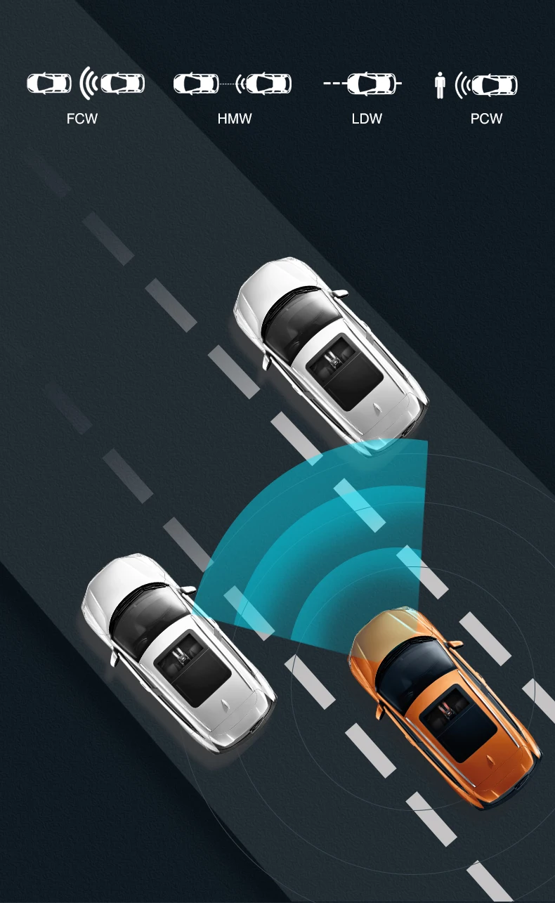 4G Car Camera Dash Cam Record Inside Adas Dms Cmsv6 Car Dvr Dual Lens ...