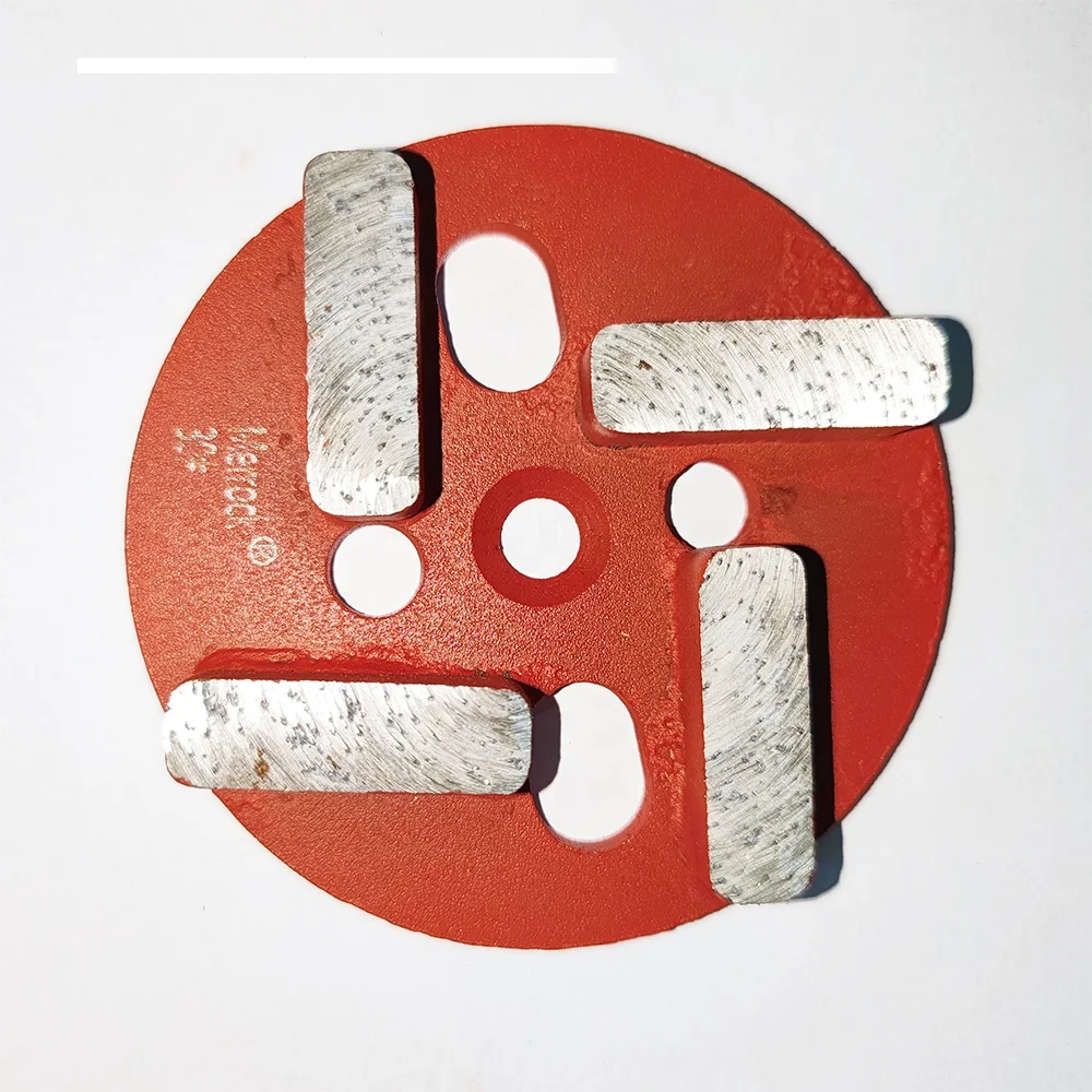 4 Inch Concrete Floor Metal Diamond Discs - Polishing & Grinding