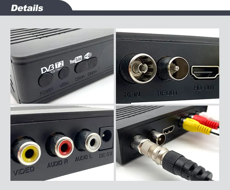 New Full HD 4K Sun Direct Set Top Box - USB WiFi Antenna, DVB T2 ...