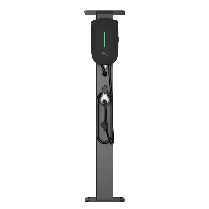 Iec Ccs2 Ce Ocpp Oem Odm Wall-Mount Ev Charger 4Cm Cable Length Ip65 Ev ...