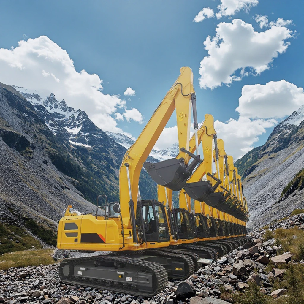 Commercial Construction Sites Excavator Construction Equipment China 20 ...