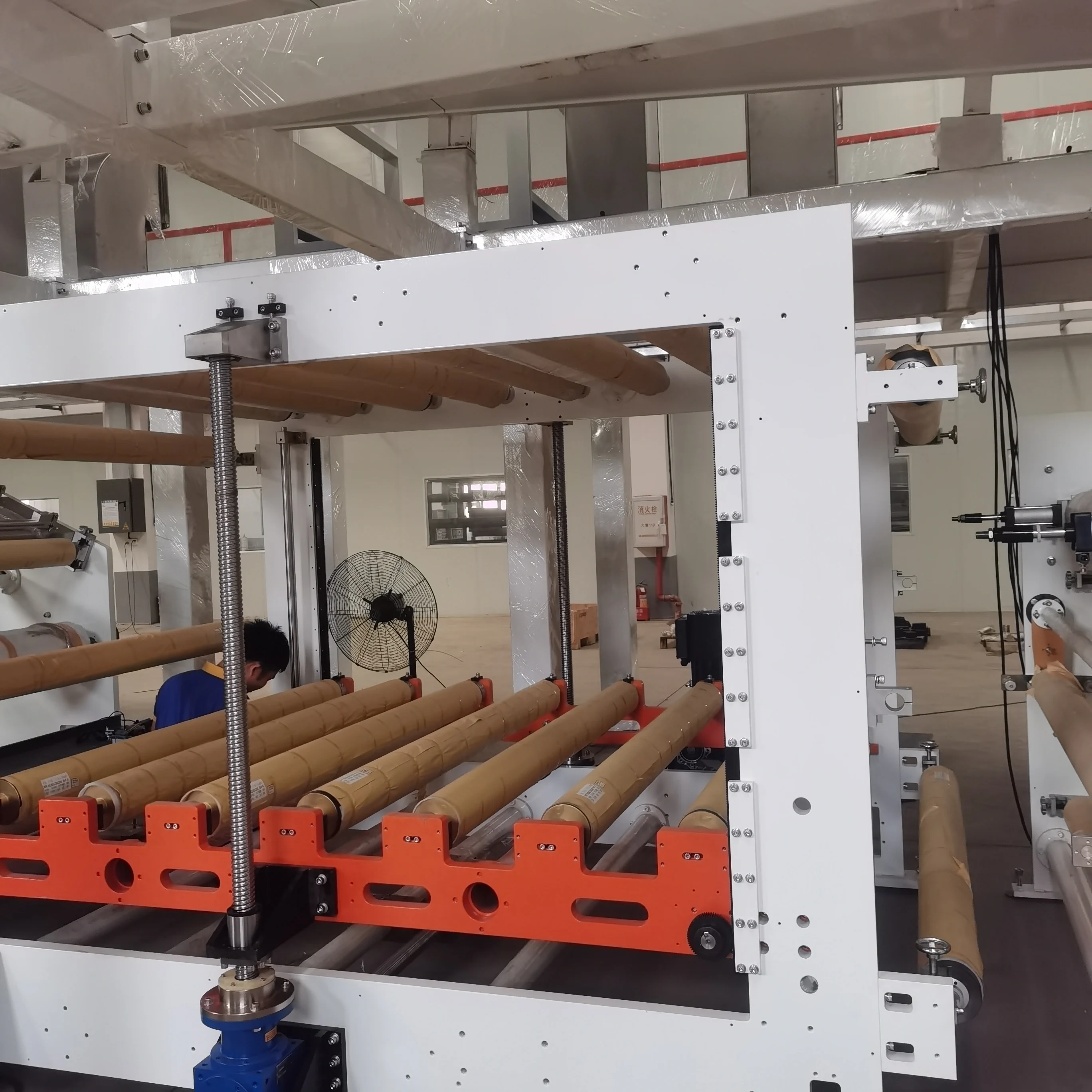 Multi Function NCR Paper Coating Machine , Carbonless Copy Paper ...