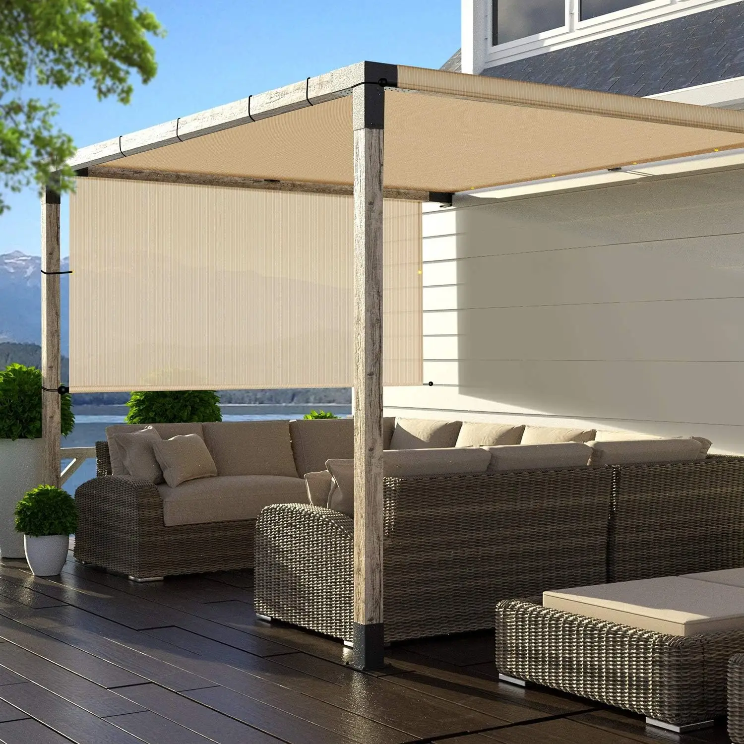 Car Parking Shade Net Garden Sun Shade Net Carport Sun Shade Sails&net ...