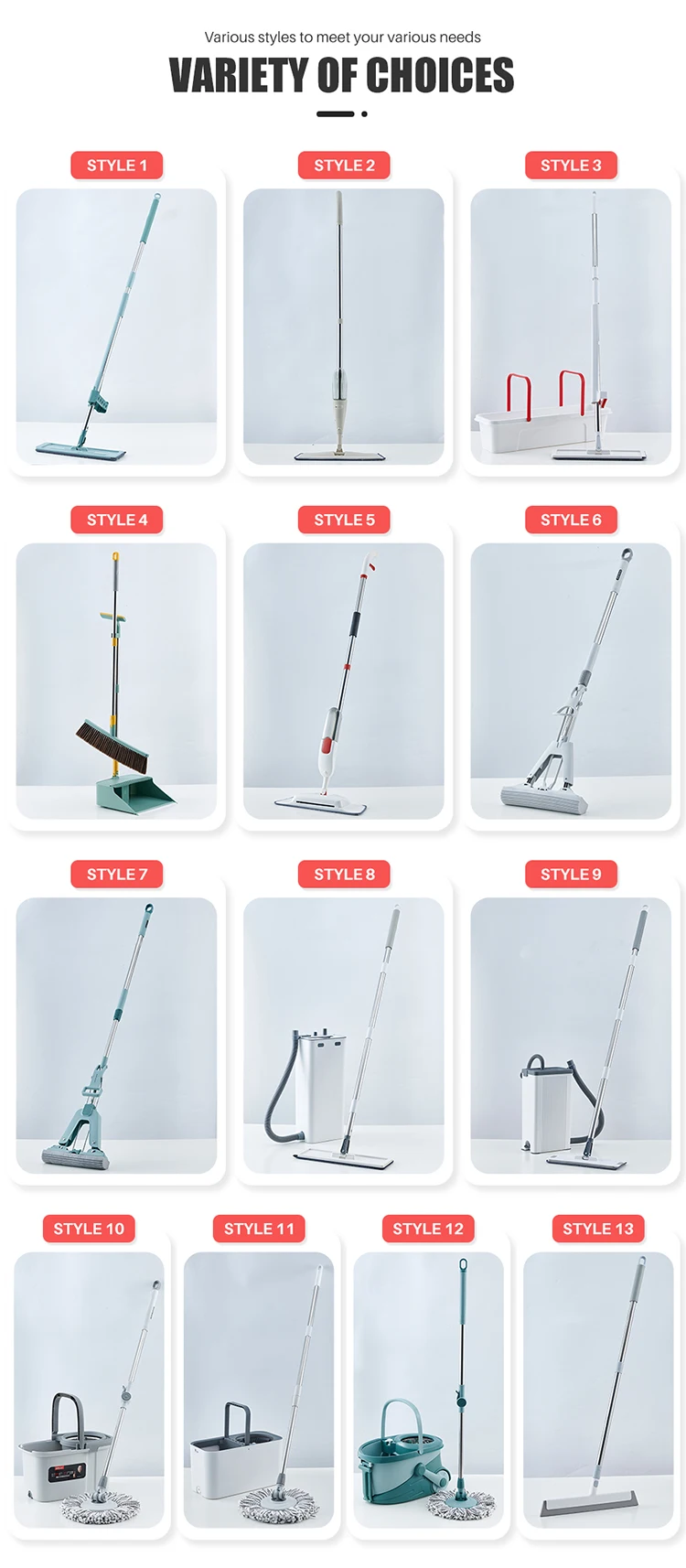 Efficient Cleaning with the New Spin Mop Sweeper