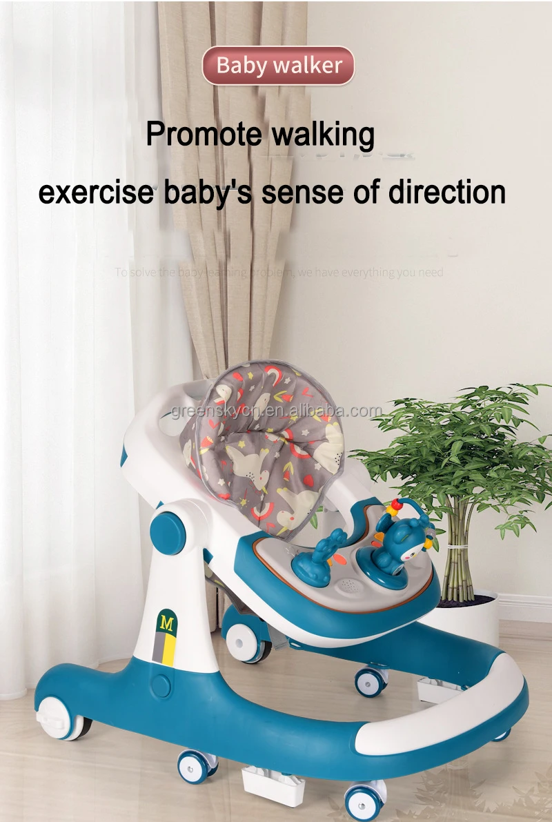 2023 Cute Design 3 In 1 Foldable Kids Walking Chair Toys Educational ...