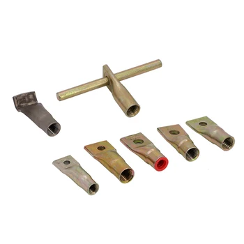 Yellow Zinc Plating Steel Concrete Precast Fixing Insert With Bend ...