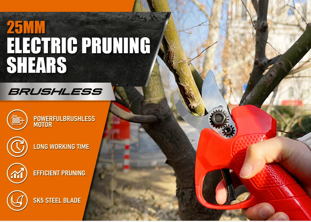 Power Tree Pruning Tools Electric Battery Operated Tree Branch Cutter ...