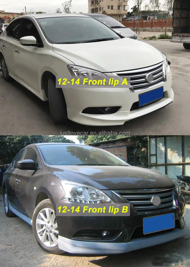 2012-2014 Nissan Sentra Body Kit - Front & Rear Bumpers