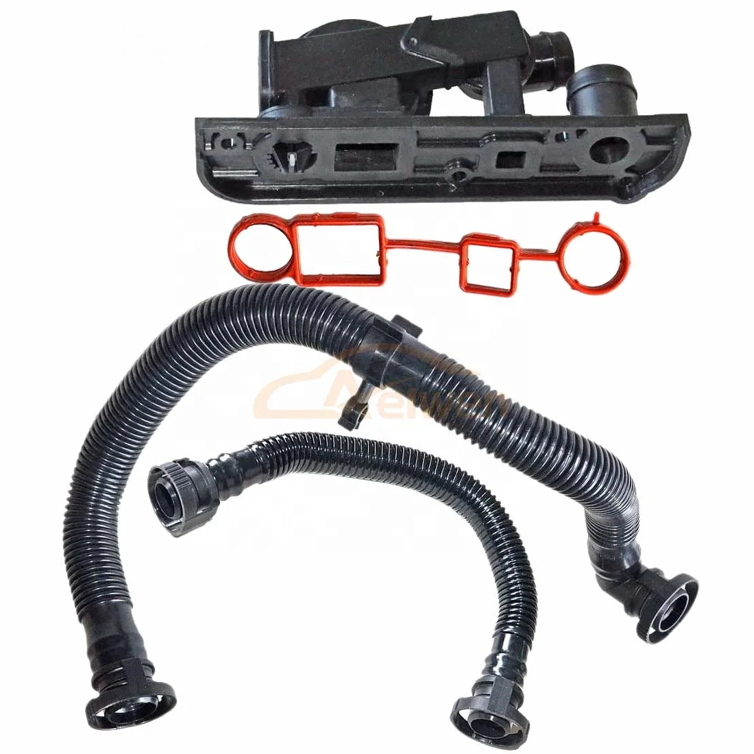 Engine Oil Trap Crankcase Breather Valve With Hose Kits Used for Audi ...