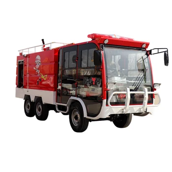 Keyu New Product Electric Fire Truck Lengthen Water Pump 6 Wheels Fire ...