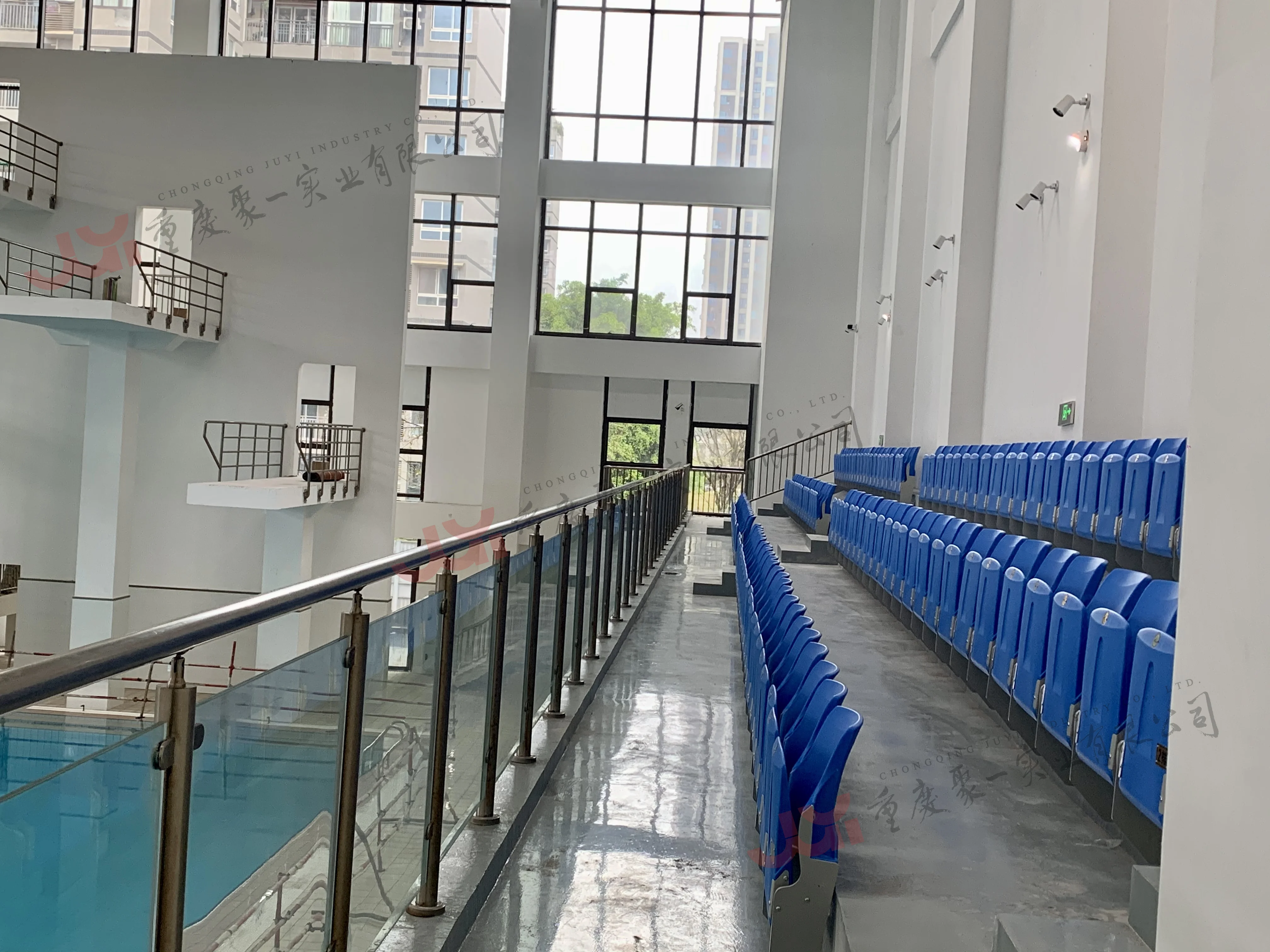 Jy-s101 Factory Price Plastic Stadium Seats Used Arena Seating Stadium ...