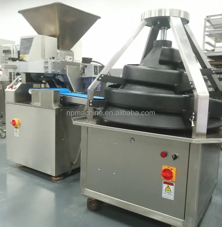 High Quality Continuous Ball Rounder Forming Machine Dough Roller ...