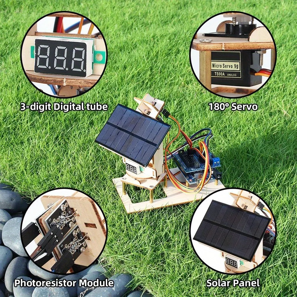 New Smart Solar Tracking For Project Tracker Kit Diy Electronic Kit ...