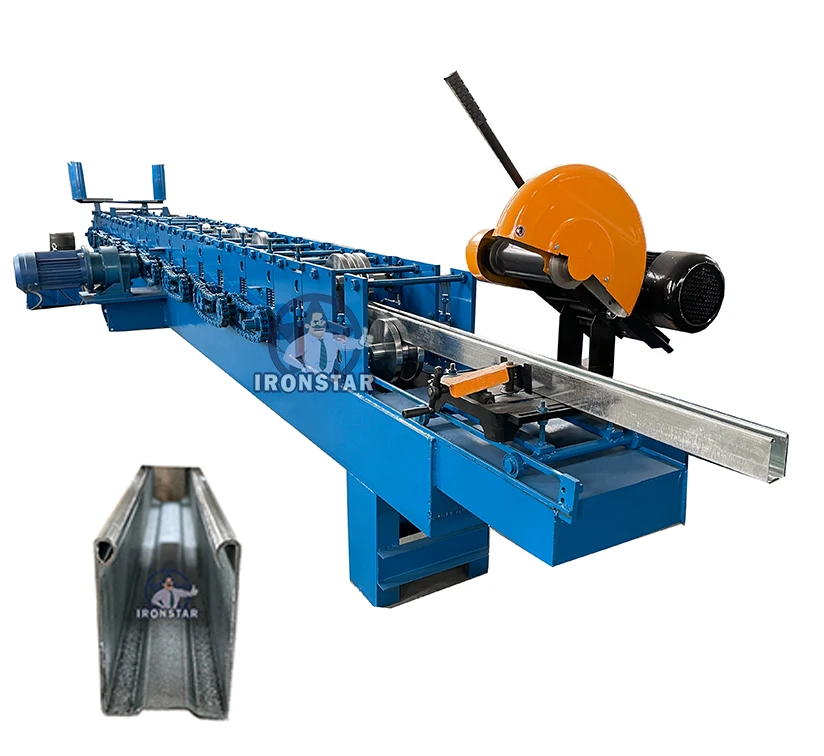 Former Elevator Guide Rail Hydraulic Platform Lift Roll Forming Machine ...