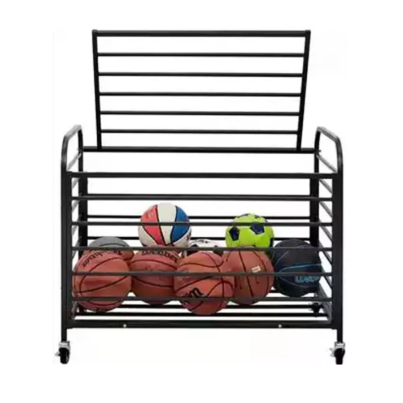 Oem&Odm Sports Room Equipment Organizer Holder Metal Floor Ball Storage ...
