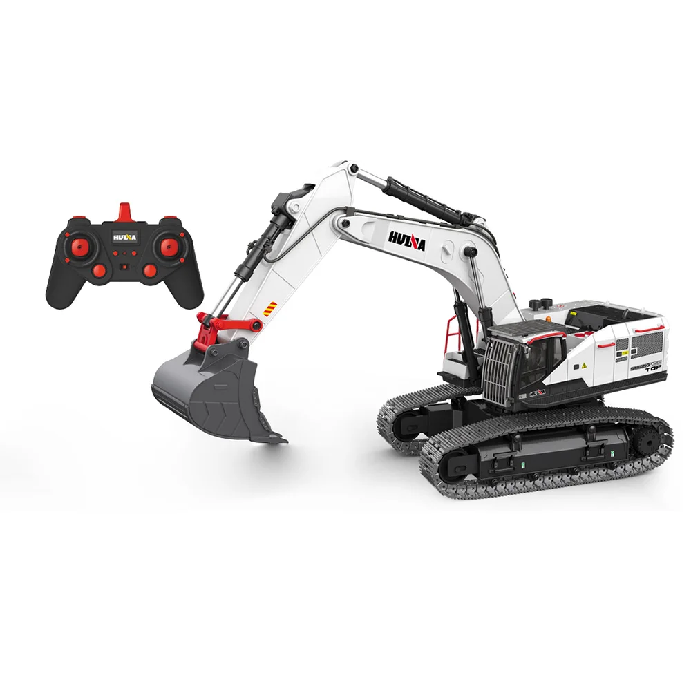 Eco-Friendly Metal Alloy RC Excavator Toy for Kids & Remote Control