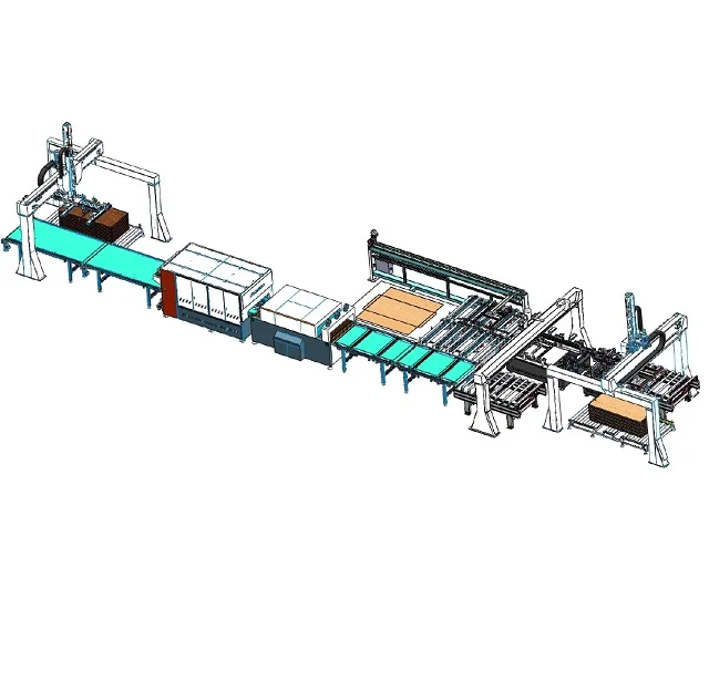 Auto Loading Andautomatic Door Packing Linefor Furniture Factory - Buy ...