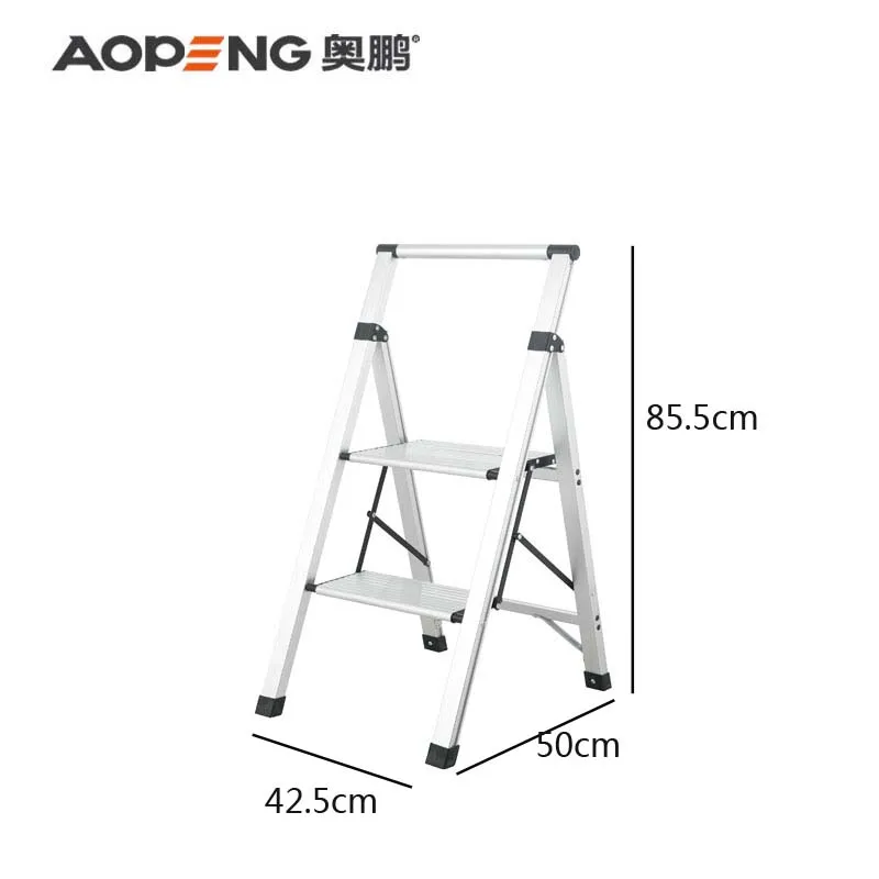 Anti-pinching Patent Safety Folding Aluminium Ladder With Ansi For Home ...