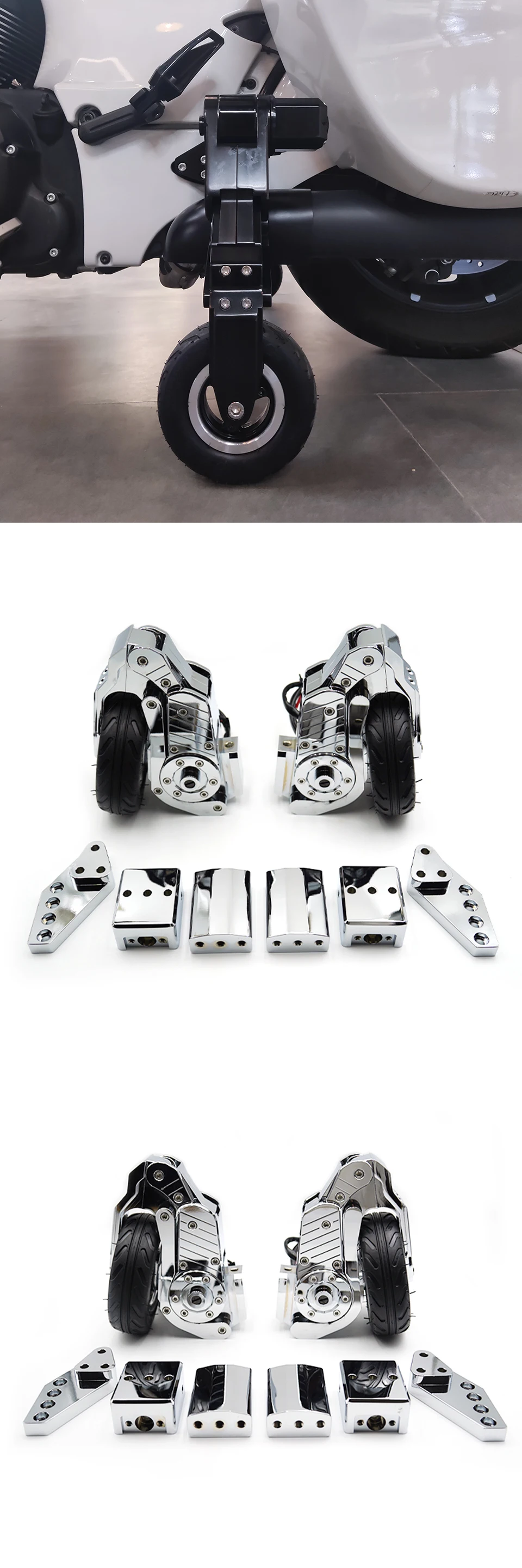 Leanding Gear Installation R18 Goldwing Motorcycle Hd Touring ...