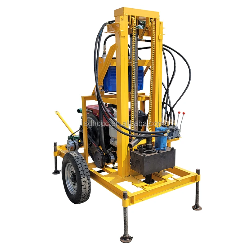 22HP Diesel Drilling Rig - Deep Water Well Borehole Machine