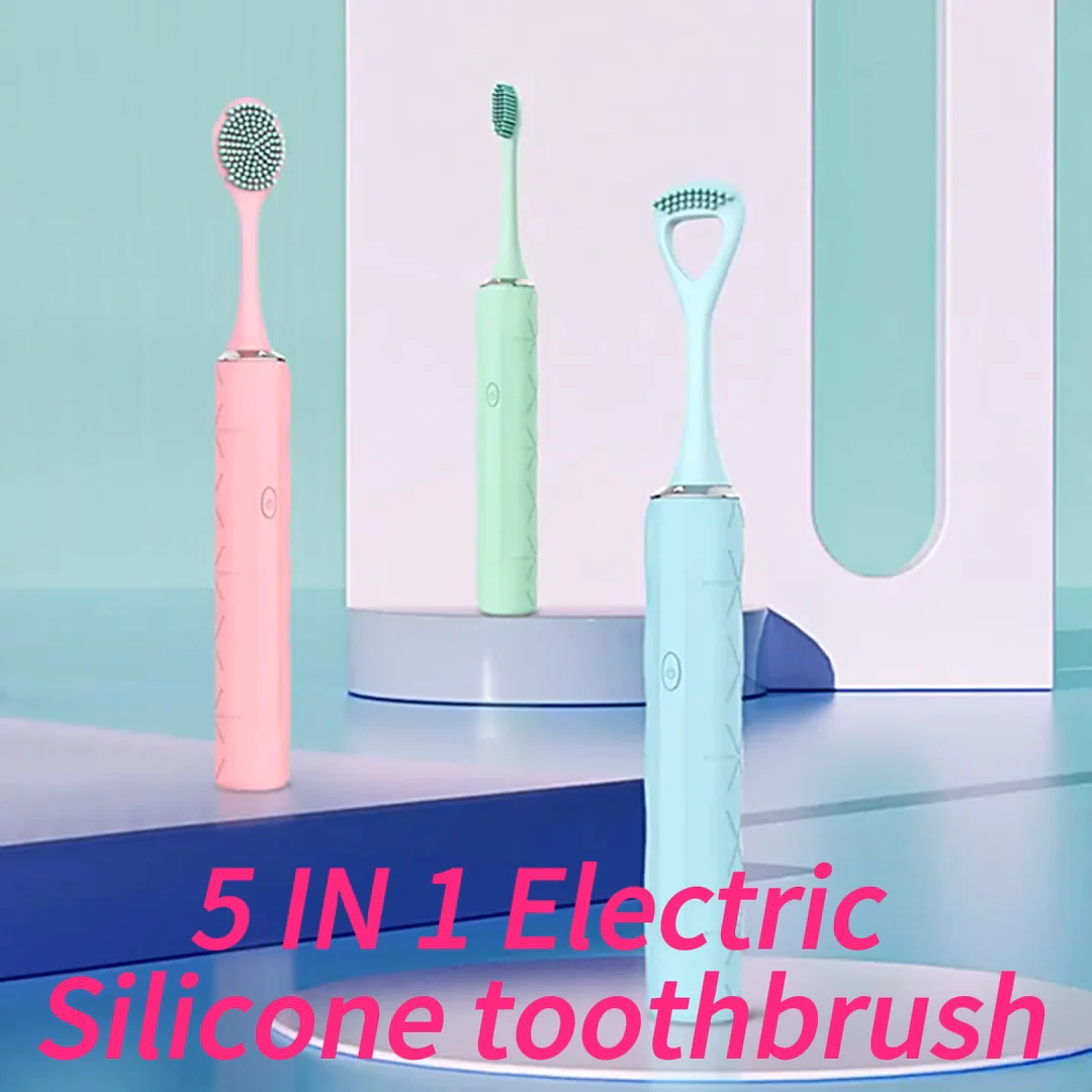 Smart Sonic Electric Toothbrush Ipx7 Waterproof Micro Vibration Deep ...