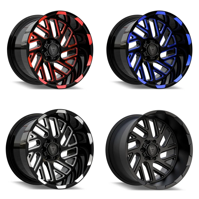 BEAST Flow Forged Wheel Rims - 17 Inch Offroad Alloy Wheels