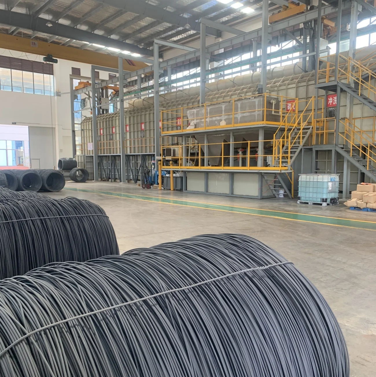 Phosphated Wirehigh Tensile Carbon Spring Steel Wire Tempered ...