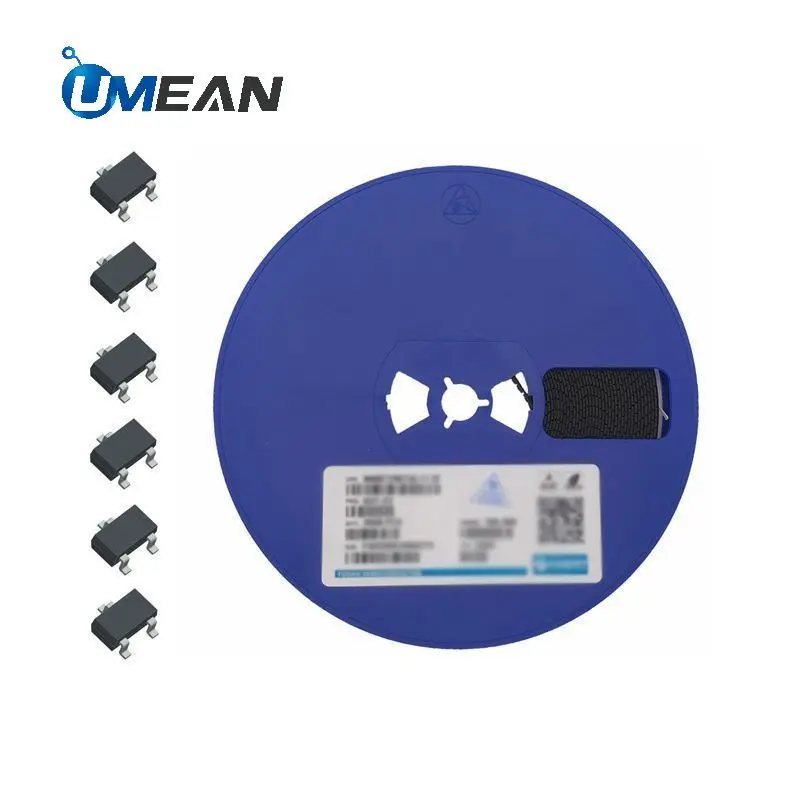 Smd Triode Bc857b Screen 3f Sot-23 Pnp 0.1a/45v Transistor (50) - Buy ...