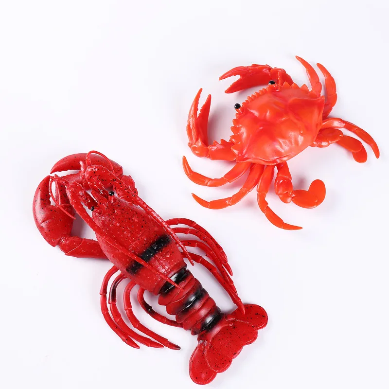 Children Gifts And Education Vinyl Crawfish Toy Pvc Sea Animals Factory ...