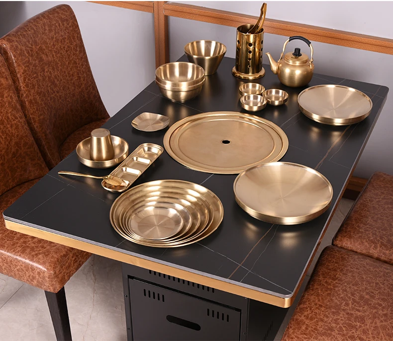 Commercial Smokeless Korean BBQ Table for Restaurants - Modern ...