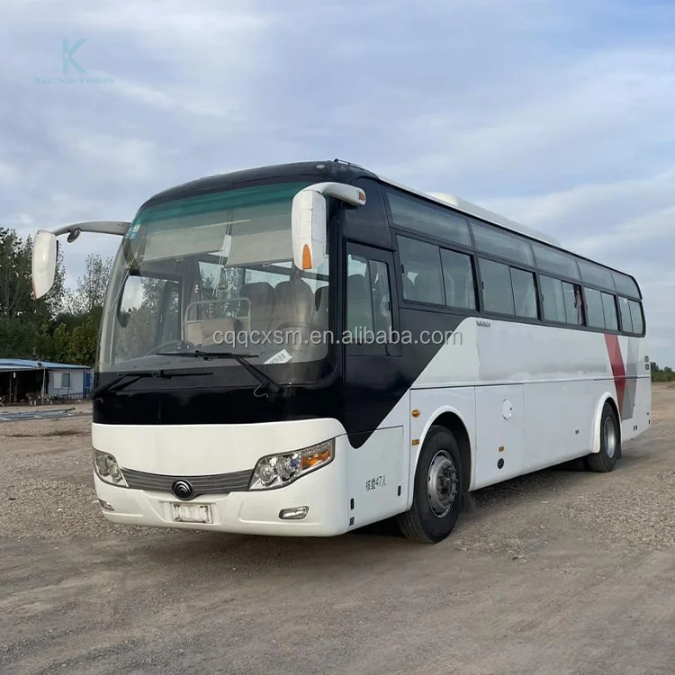 Zk6110 Diesel Engine Used Coach Bus Luxury Coaches Passenger Bus 47 ...