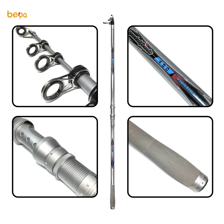 Carbon Telescopic Surf Fishing Rod 3.6m-4.5m - OEM Available