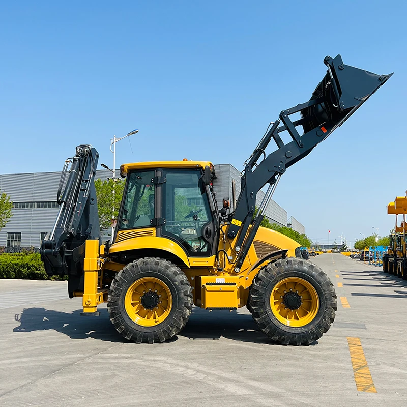 Manufacturer 4x4 Backhoe Excavator Loader 3cx 4cx 2.5 Ton Backhoe With ...