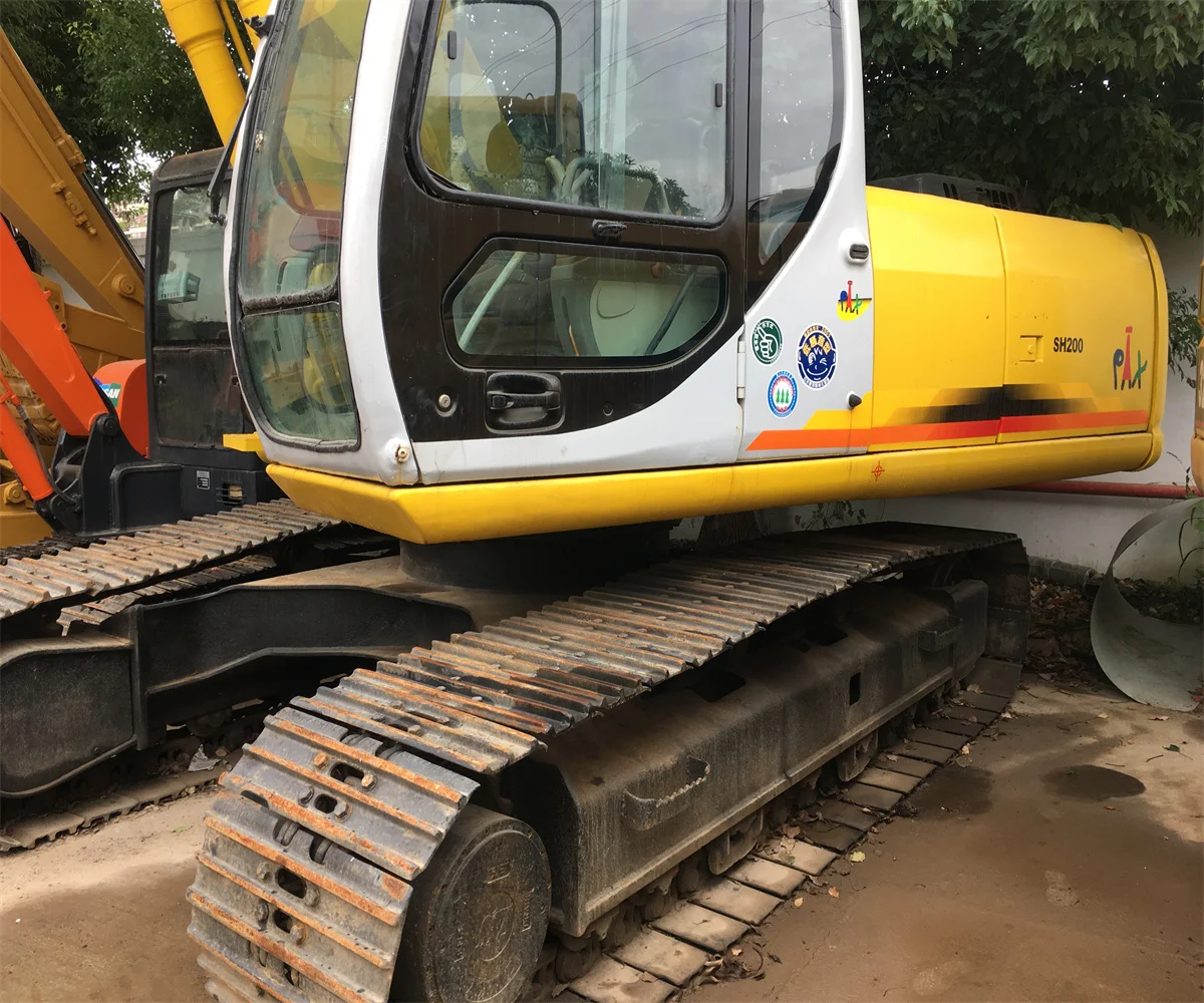 Used Excavator Sh200 Sh120-5 - Buy Used Cheap Low Price High Quality ...