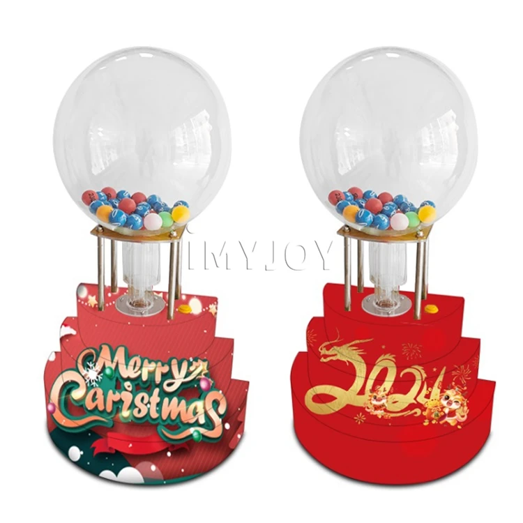 Retail Electric air Mixed Lucky Dip Lotto Online Draw Gift Game Glass ...