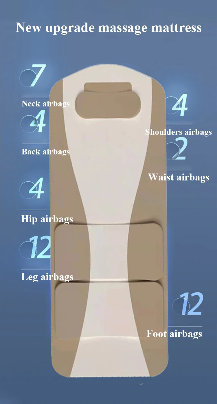 Mostar Factory Price Full Body Relax Massager Vibrating And Heating ...