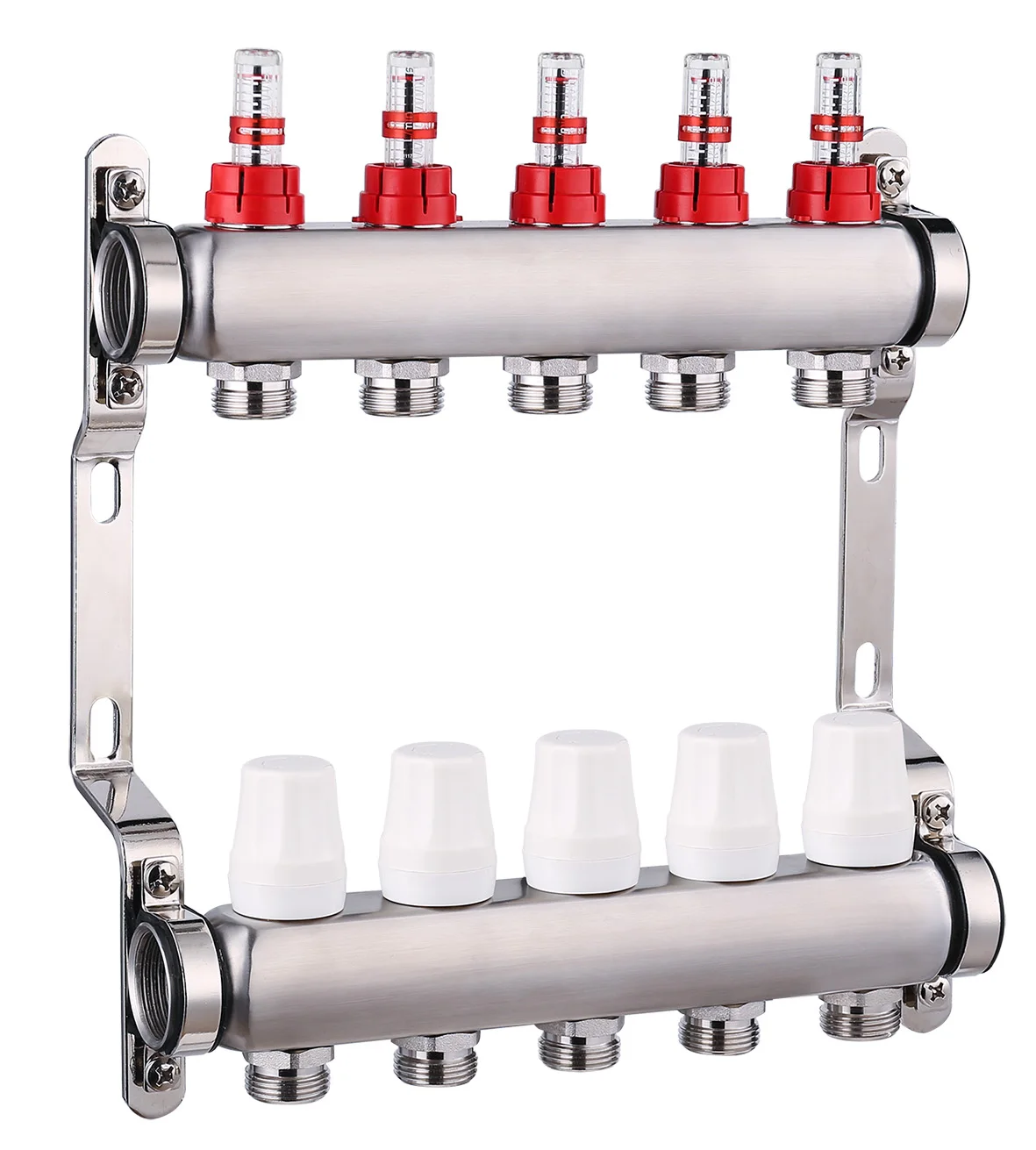 SUNFLY XF26015 Flow Meter Manifold for Water Pipe Plumbing