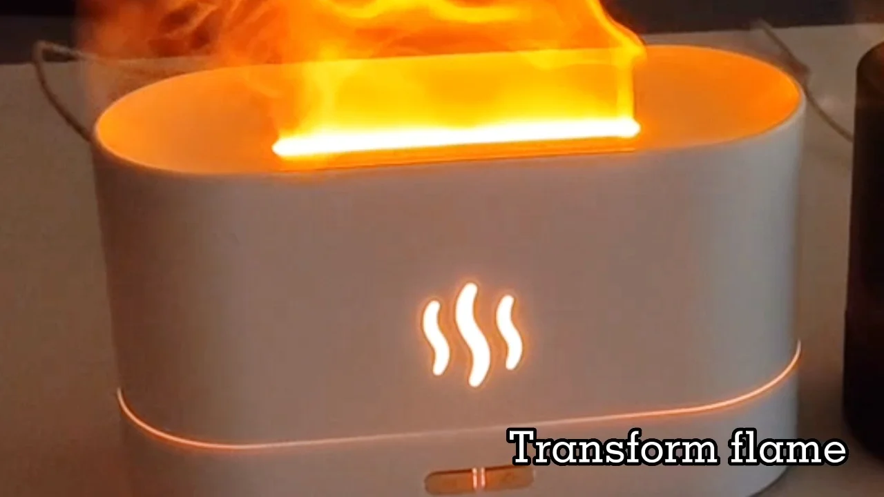 Air 3d Flame Essential Oil Diffuser Aroma Diffusers Humidificador ...