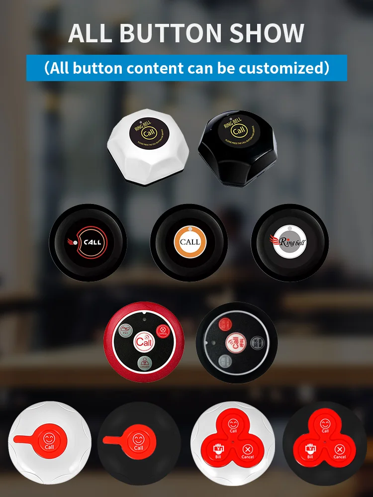 Wireless Pagers for Restaurants - Efficient Waiter Buzzer System