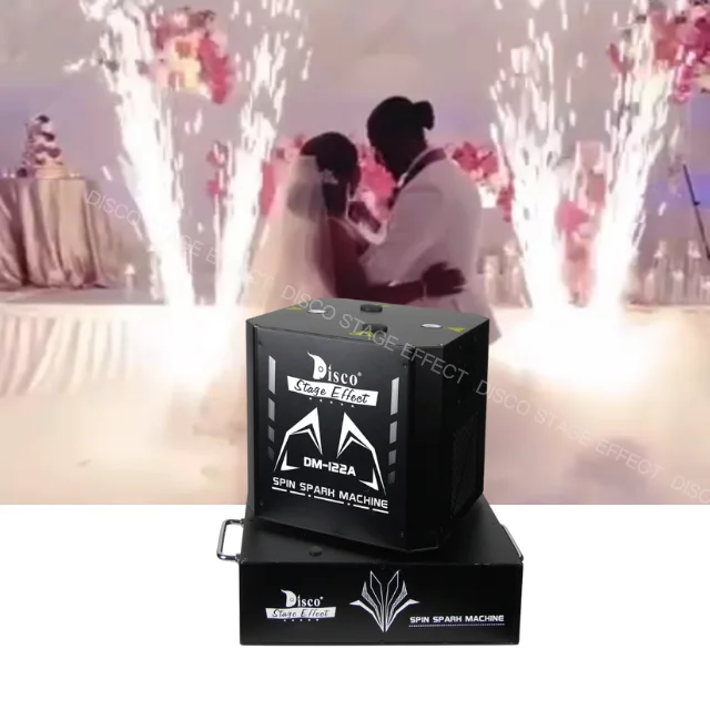 Best Selling Rotating Spinning Cold Spark Machine - 1300W DMX