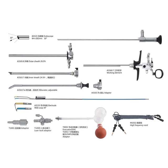 Endoscopic Urology Prostate Surgery Bipolar Resectoscope Set - Buy ...